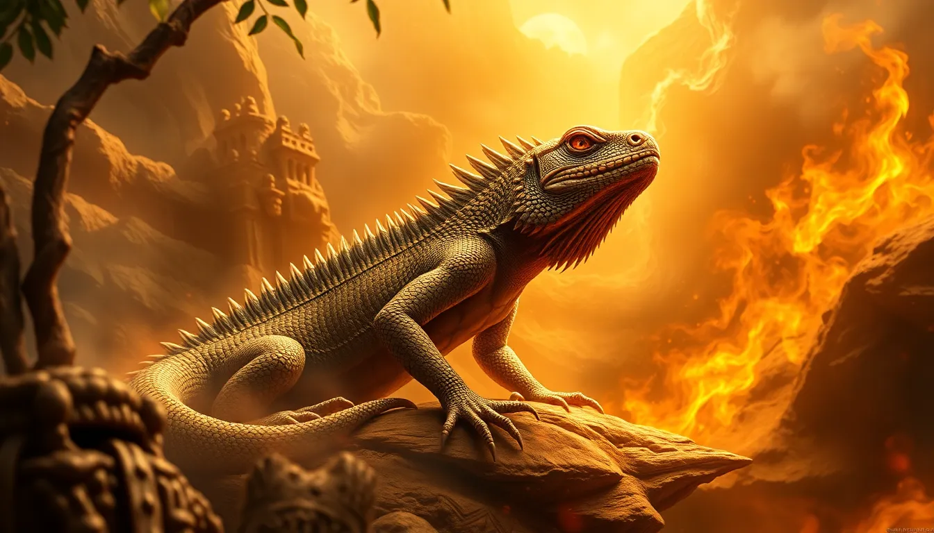 The Role of the Lizard in Aztec Myths - Aztec Mythology