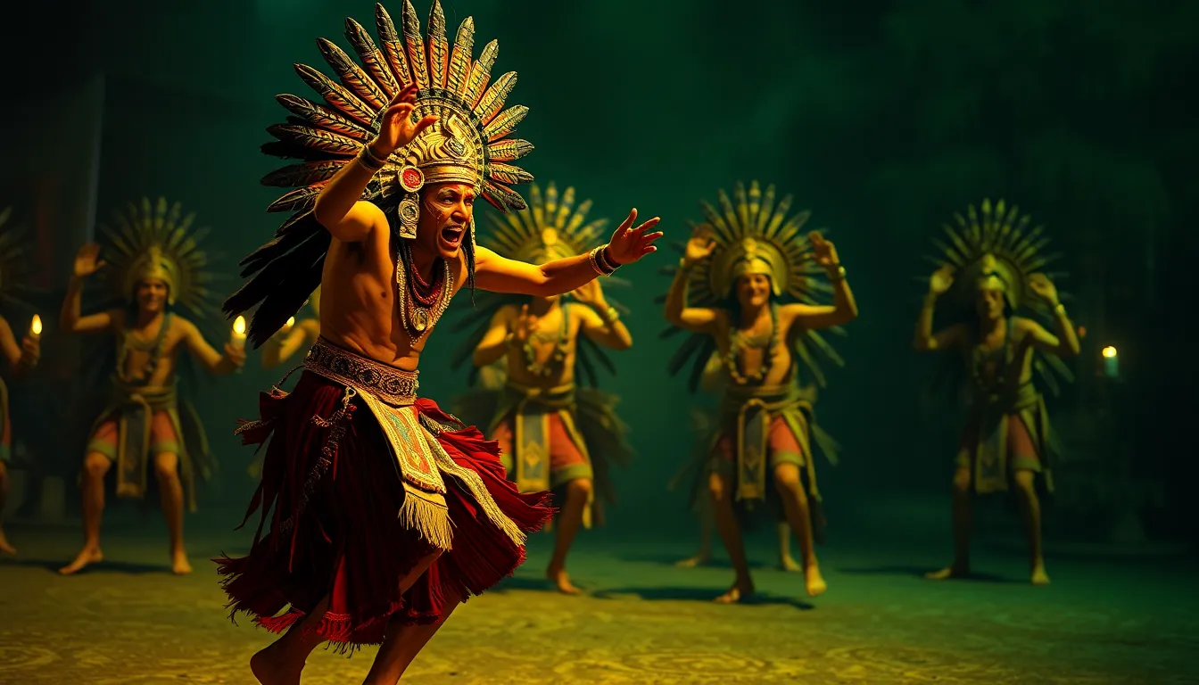 The Sacred Dance: Movement in Aztec Rituals - Aztec Mythology