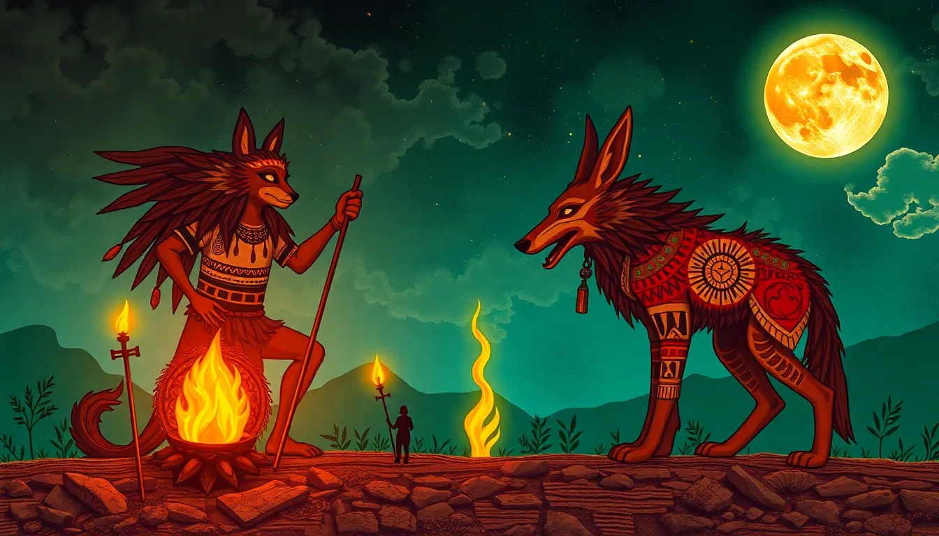 The Spiritual Journey of the Coyote in Aztec Lore - Aztec Mythology