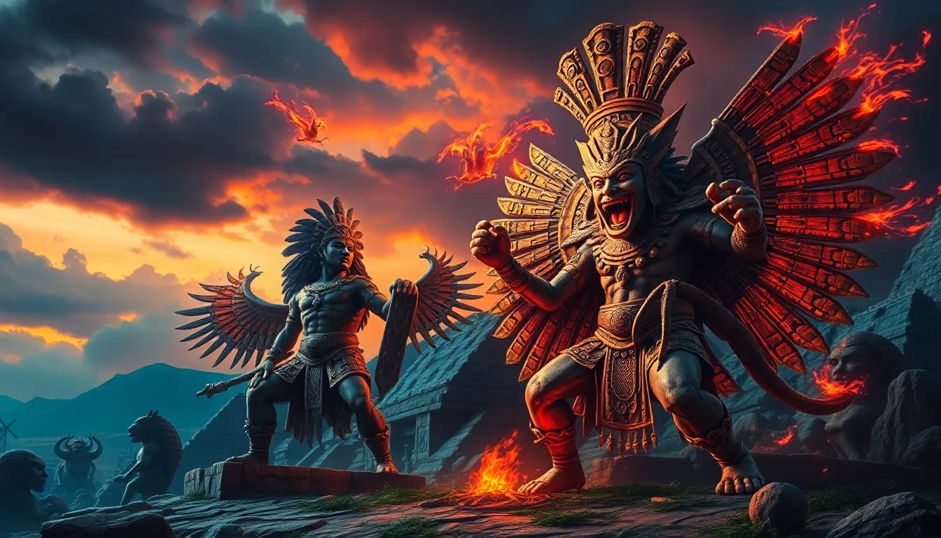 The Story of the Aztec Gods and Their Divine Quarrels - Aztec Mythology