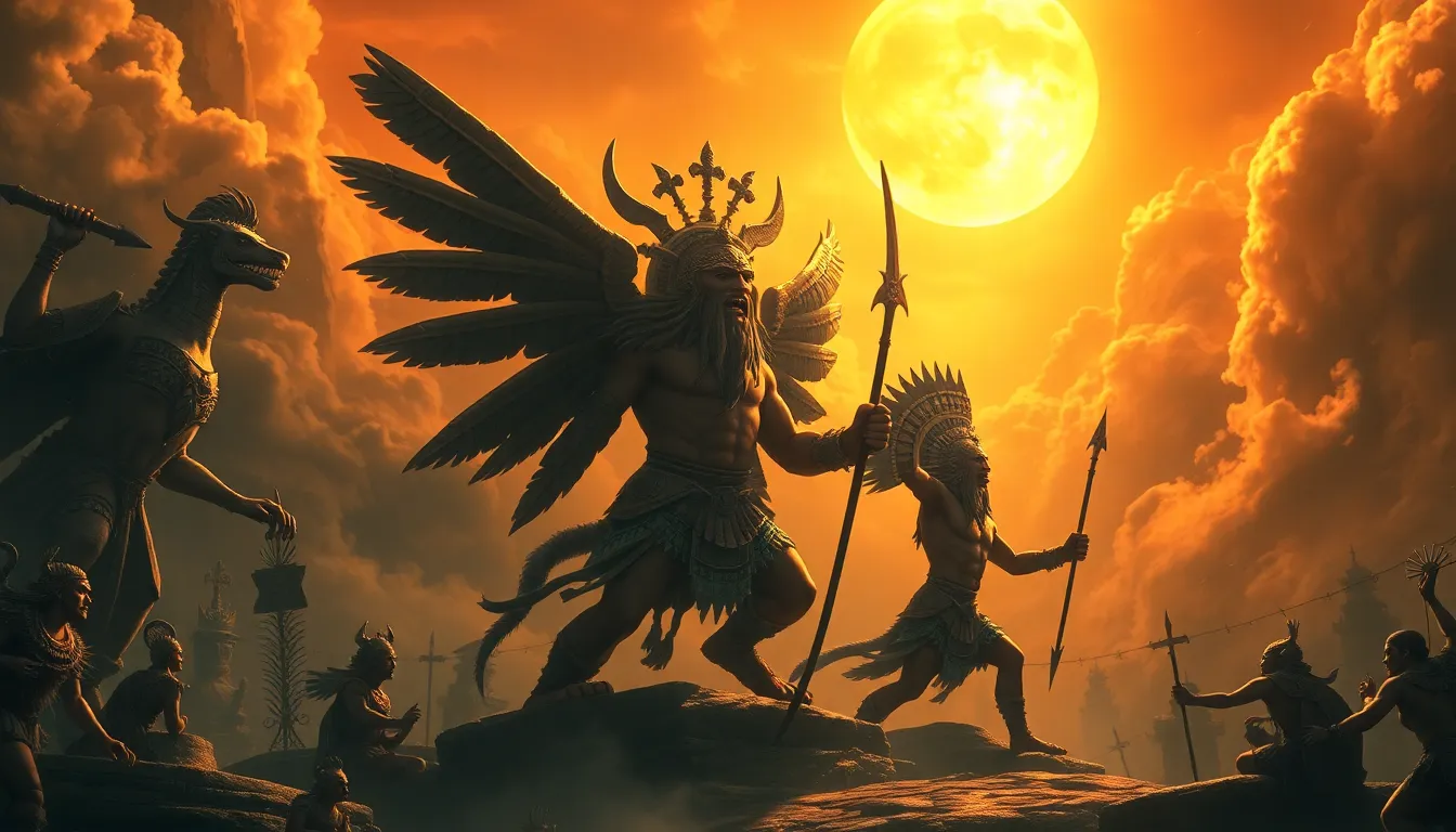 The Tale of the Aztec Gods: Their Battles and Alliances - Aztec Mythology