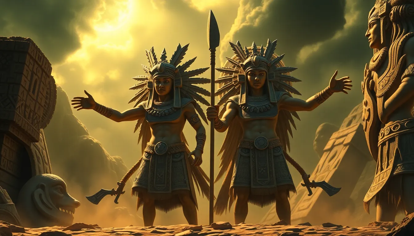 The Trials of the Heroic Twins: A Journey Through Aztec Myth - Aztec ...