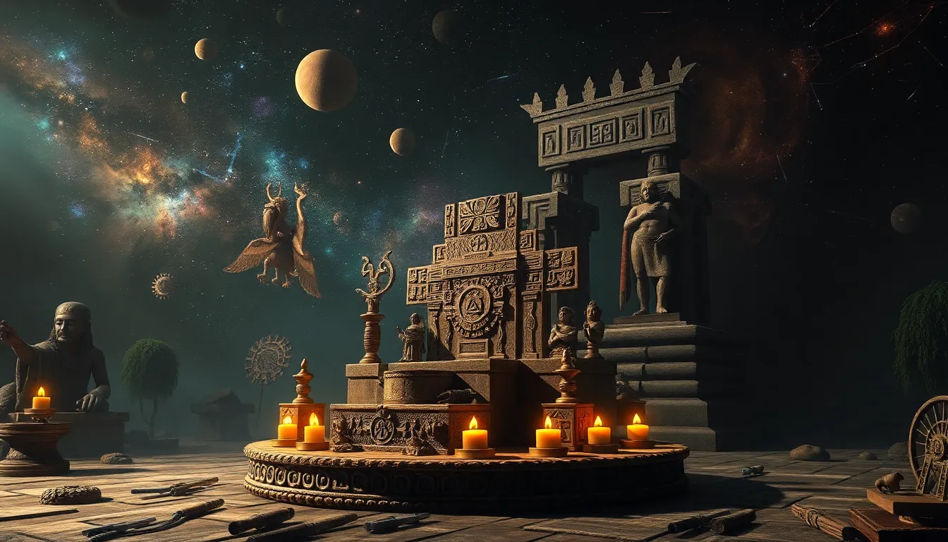 Ritual Objects and the Aztec View of the Universe - Aztec Mythology