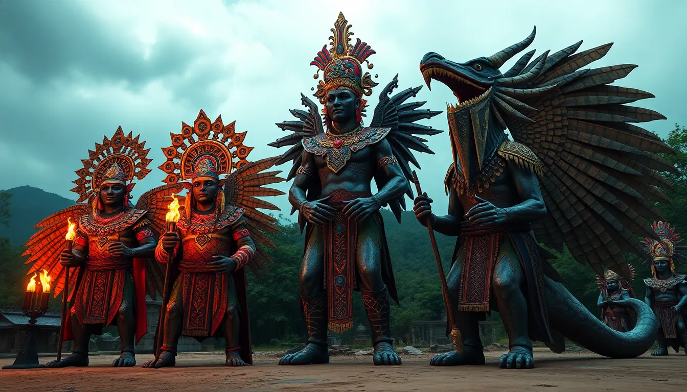The Connection Between Aztec Priests and Mythical Creatures - Aztec ...