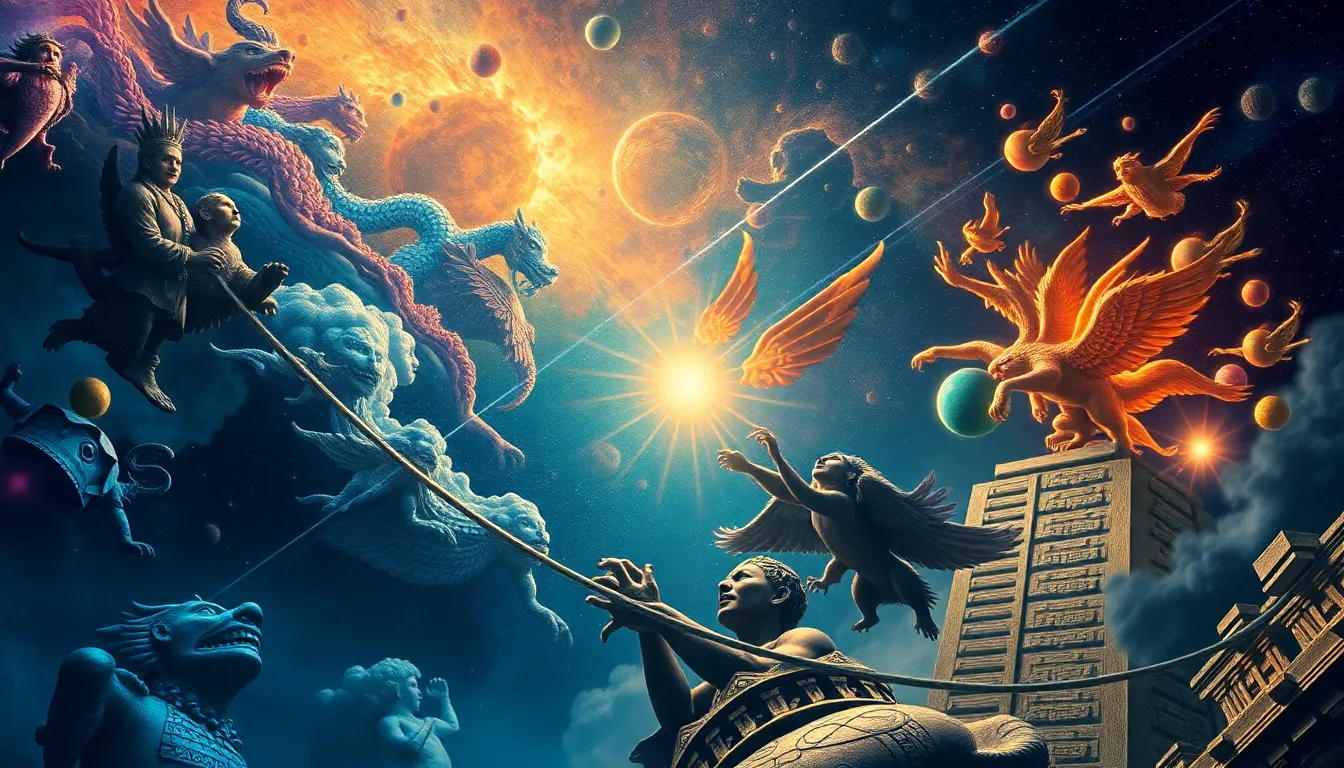 The Cosmic Cycle of Life: Aztec Legends of Creation - Aztec Mythology