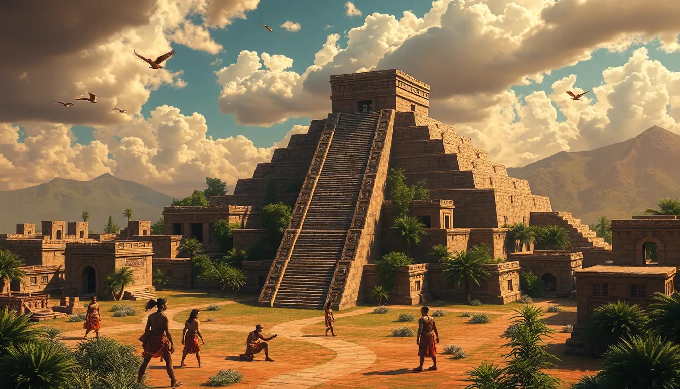 The Creation of the First City: An Aztec Tale - Aztec Mythology