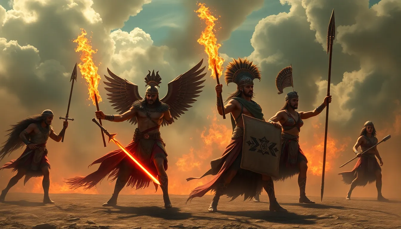 The Fates of the Aztec Warriors: Legends of Valor - Aztec Mythology