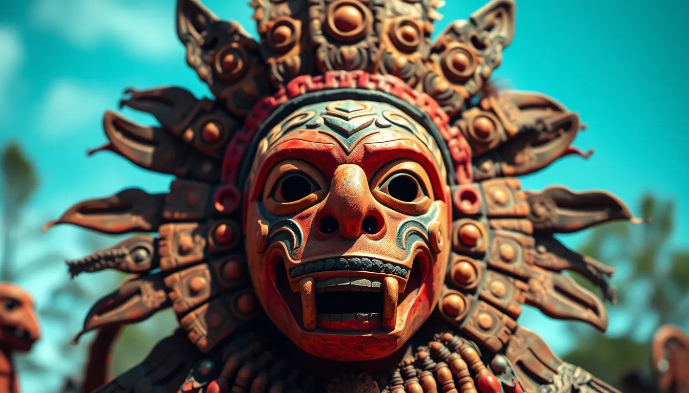 The Importance of Ritual Masks in Aztec Spiritual Practices - Aztec ...
