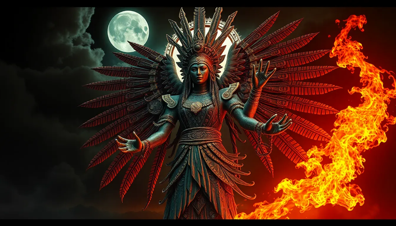 The Legend of the Aztec Moon Goddess: Coyolxauhqui - Aztec Mythology