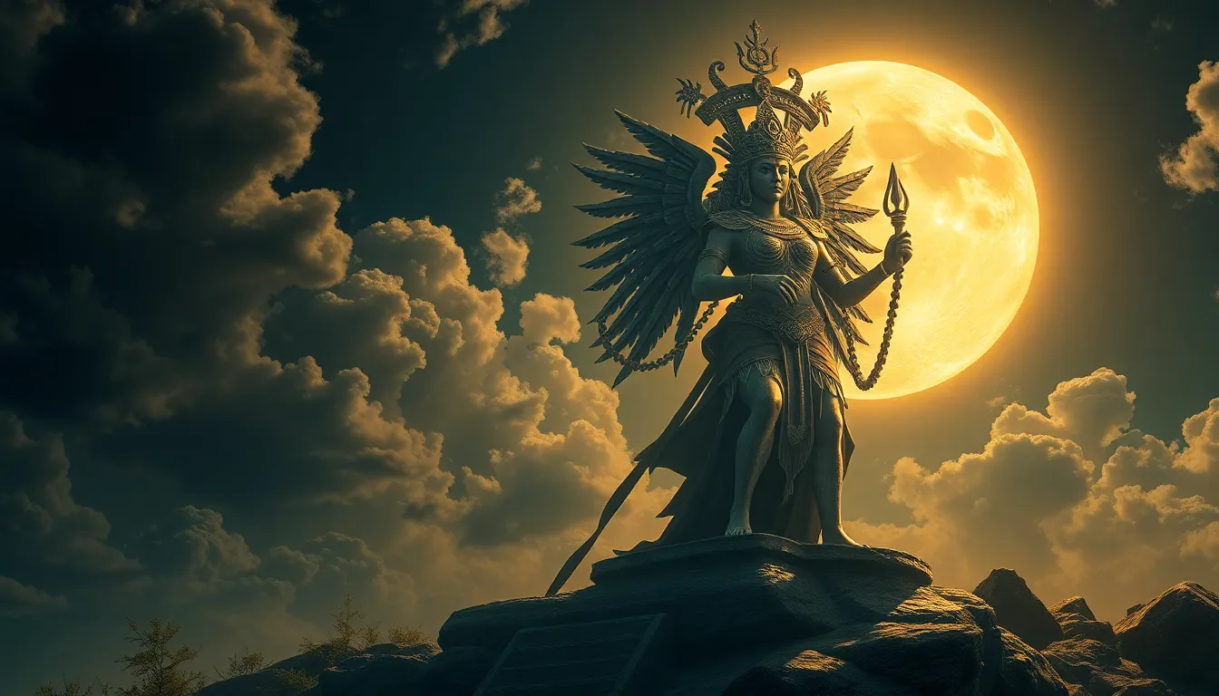 The Legend of the Aztec Moon Goddess and Destiny - Aztec Mythology