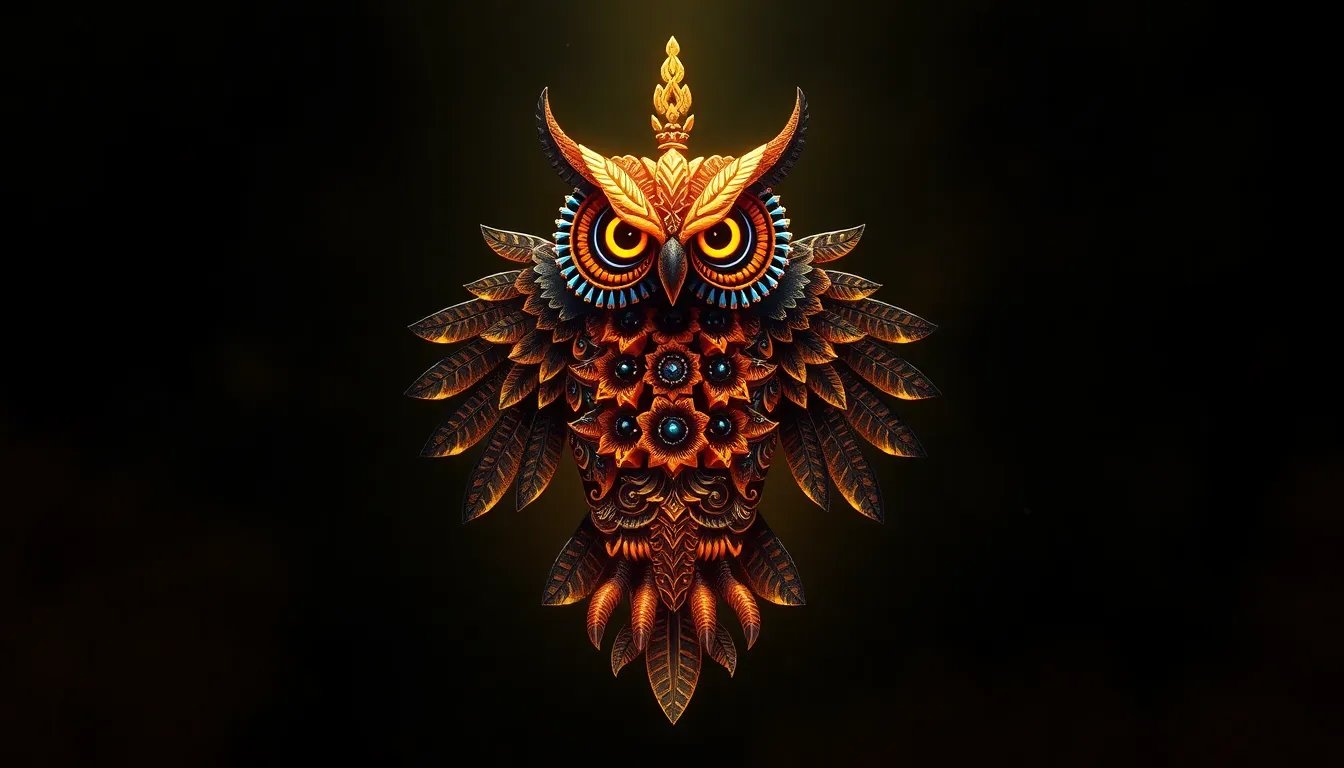 The Legend of the Aztec Sacred Owl: Wisdom and Mystery - Aztec Mythology