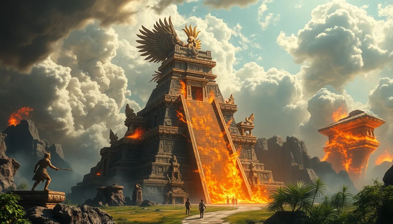 The Myth of Creation and Destruction in Aztec Lore - Aztec Mythology