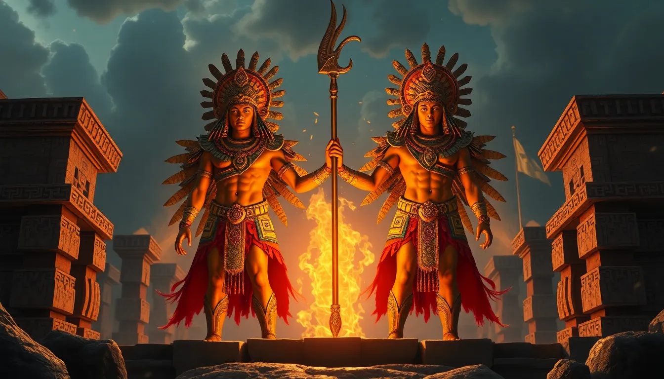 The Myth of the Divine Twins and Their Destiny - Aztec Mythology