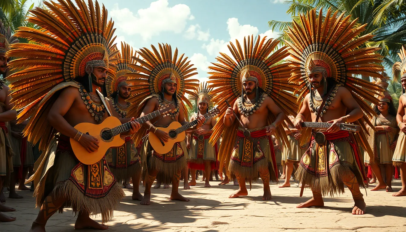 The Role of Aztec Priests in Ritual Music and Dance - Aztec Mythology