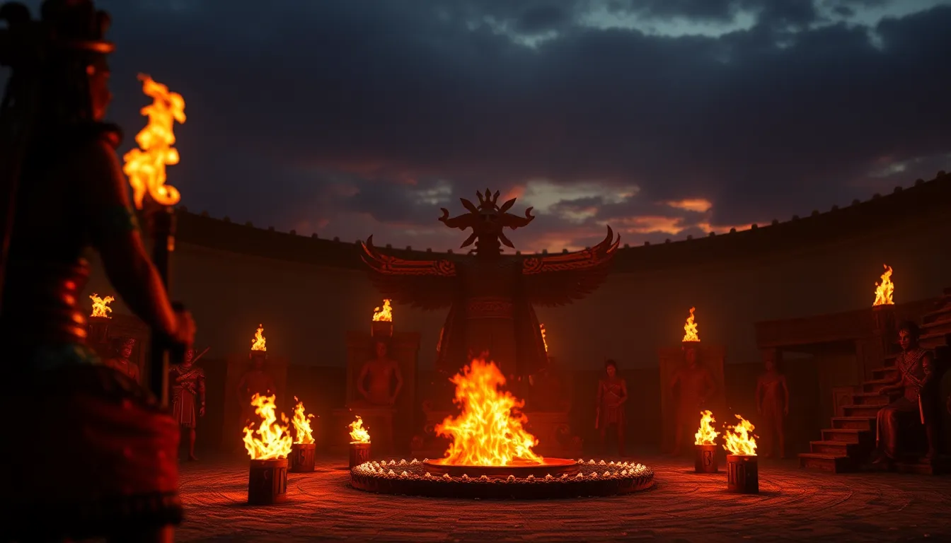 The Role of Ritual Objects in Aztec Fire Festivals - Aztec Mythology