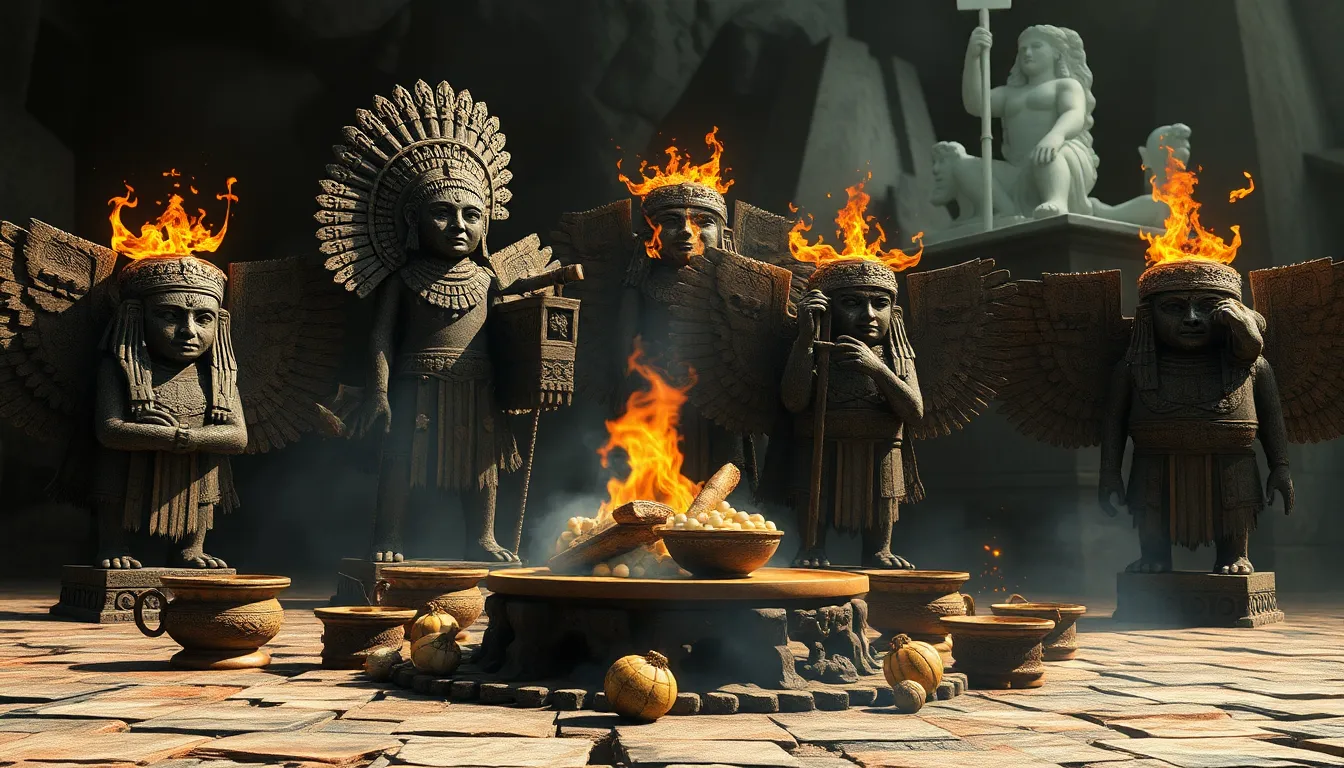 The Spiritual Significance of Aztec Priestly Offerings - Aztec Mythology