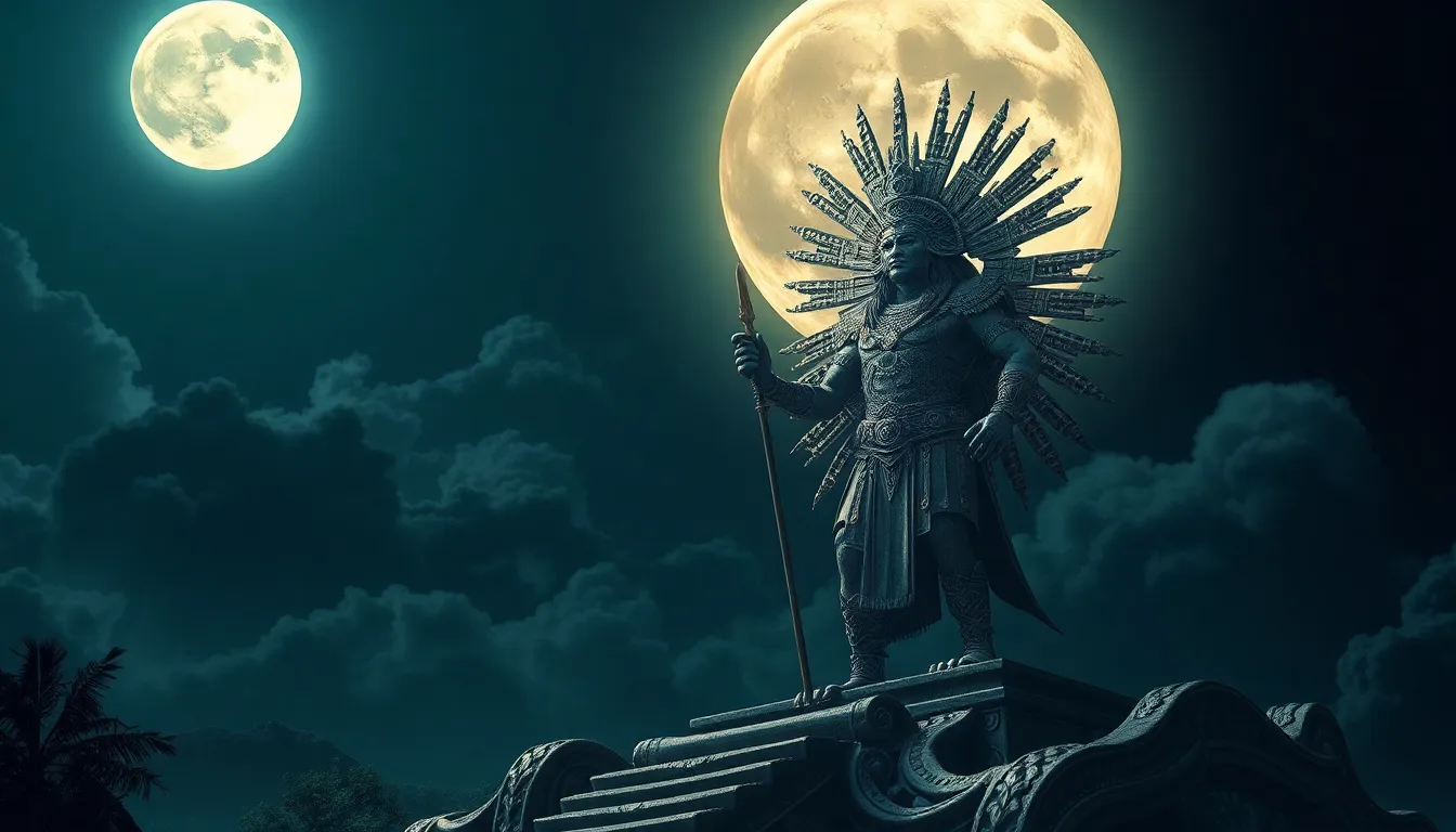 The Story of the Aztec God of the Moon: Tecpatl - Aztec Mythology